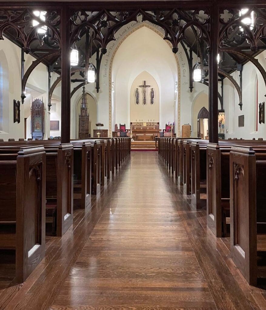 Floor Refinishing - Artech Church Interiors
