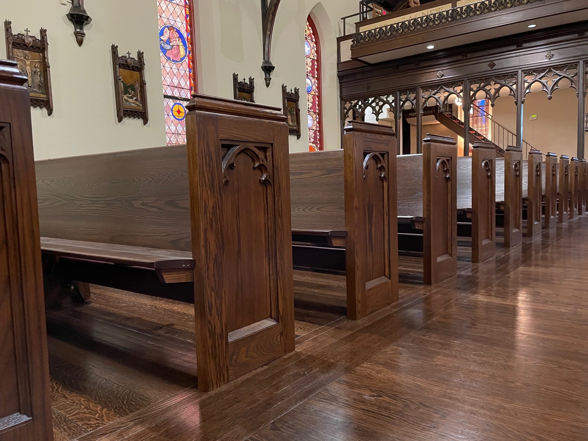 Grace Episcopal Church Interior Design & Pews | White Plains, NY